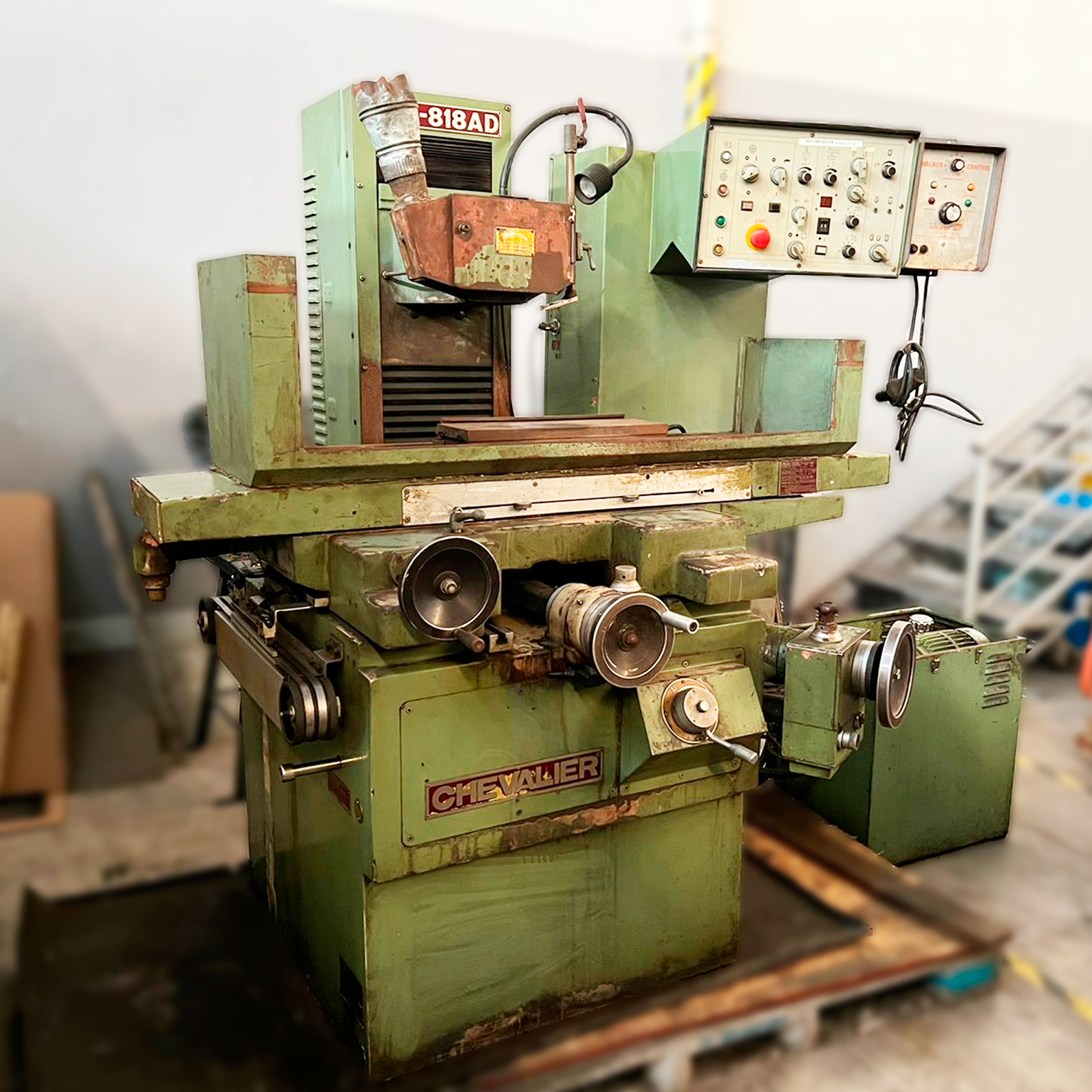 Rectificadora de superficies Planas Chevalier mod. FSG-818AD ...