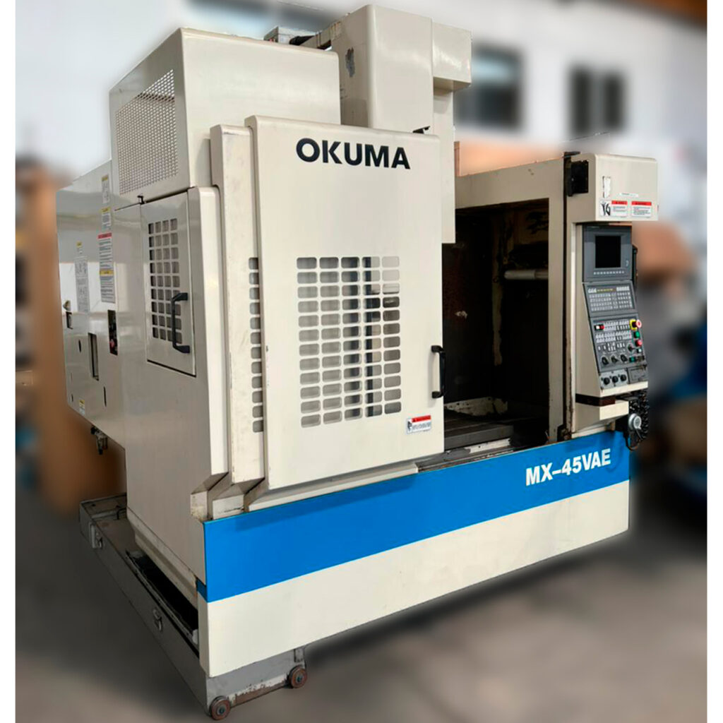 Centro de Maquinado OKUMA mod. MX-45 - Tecnomaquinaria